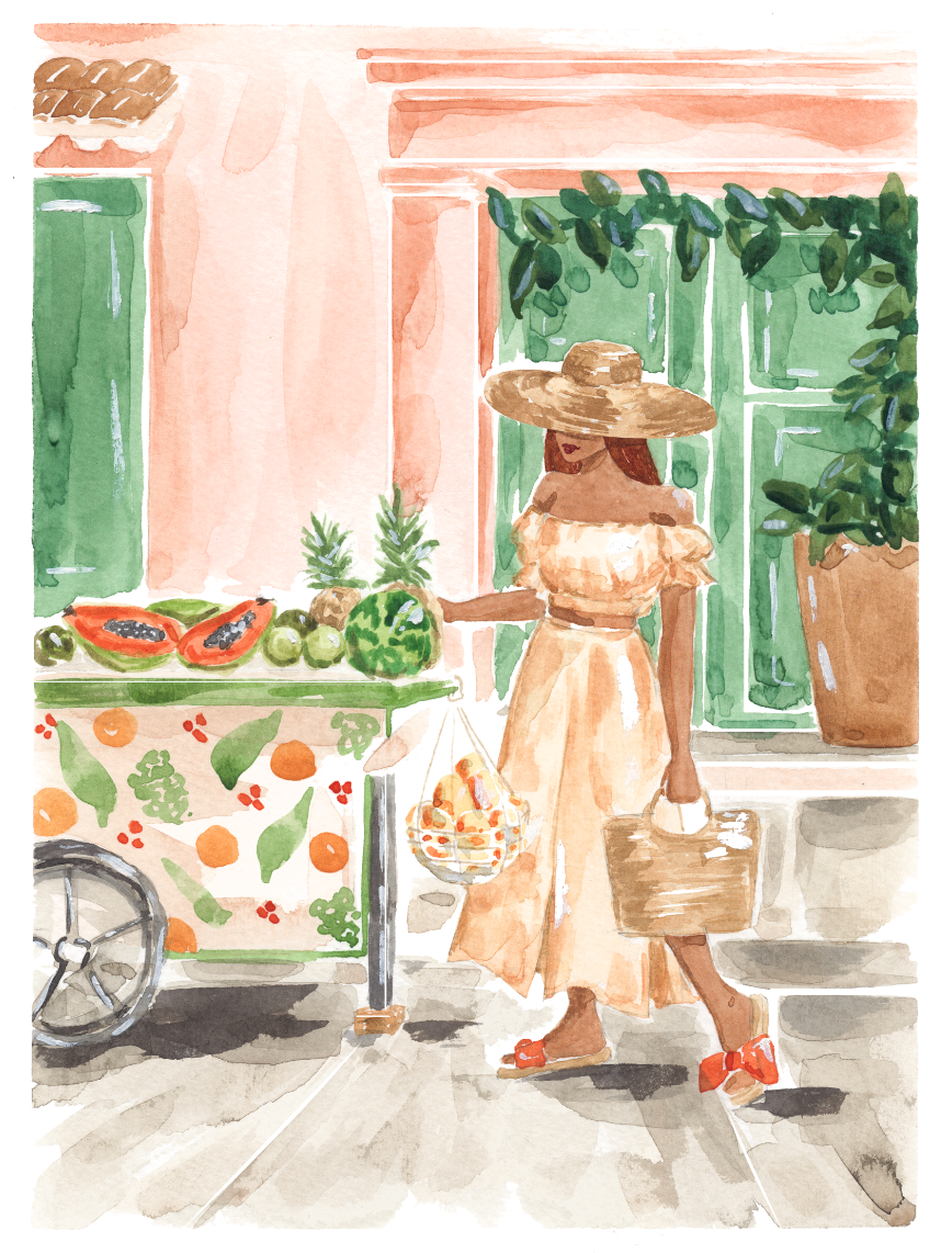 Fruit Stand | helloart