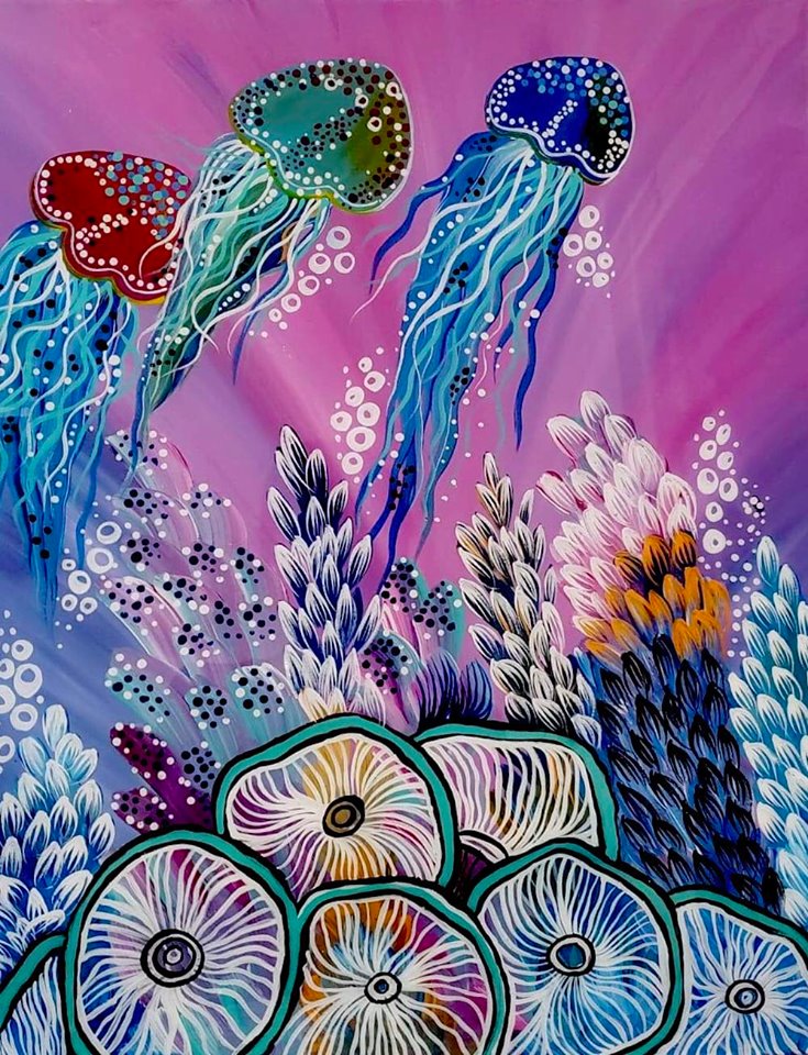 Jelly Fish Fantasy | helloart