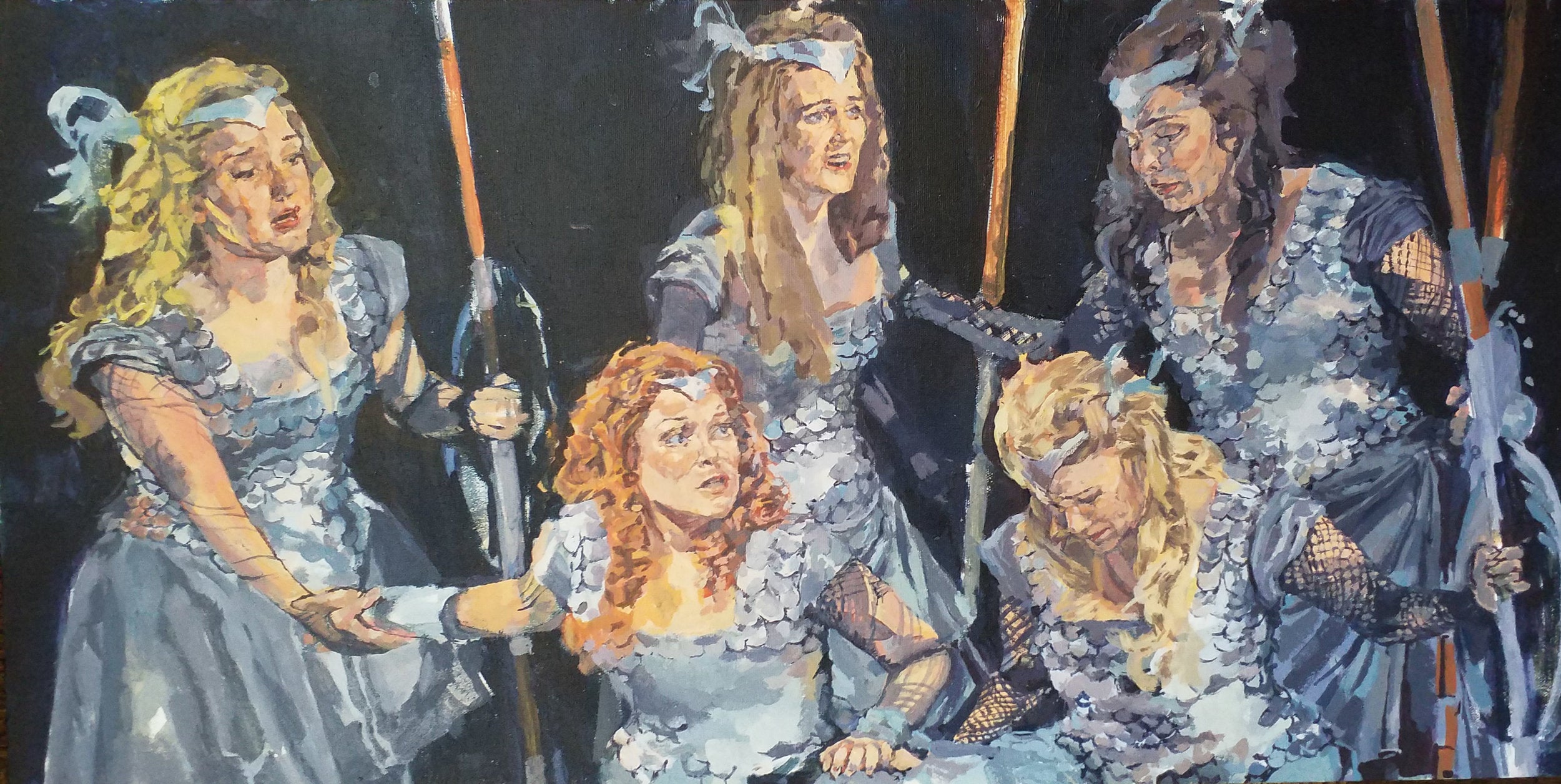 Valkyries in Mourning | helloart